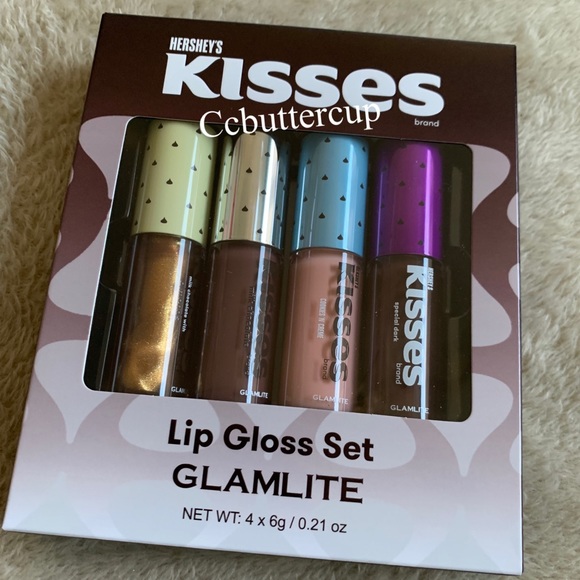 Glamlite | Makeup | Glamlite X Hershey Kisses Lip Set Lipgloss Lipstick ...